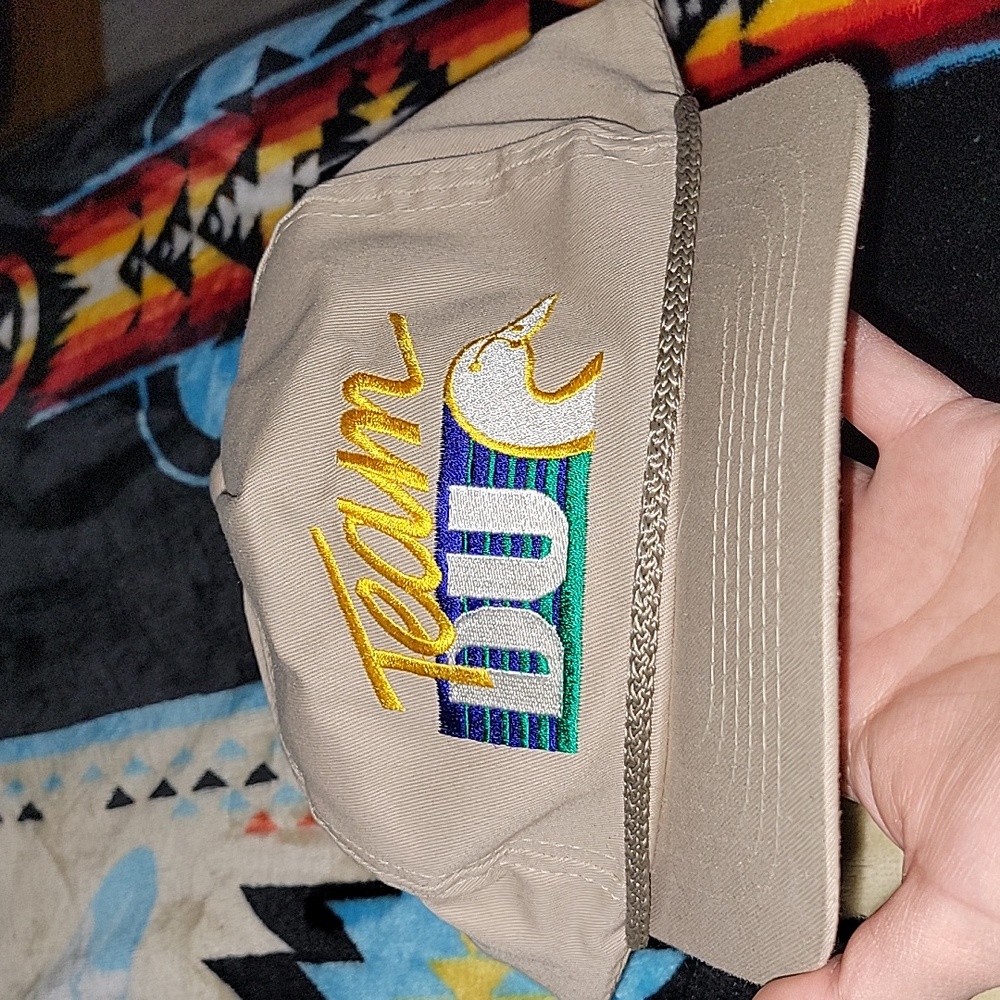 Vtg Team Du 90s Snapback Hat Ducks Unlimited - Gem